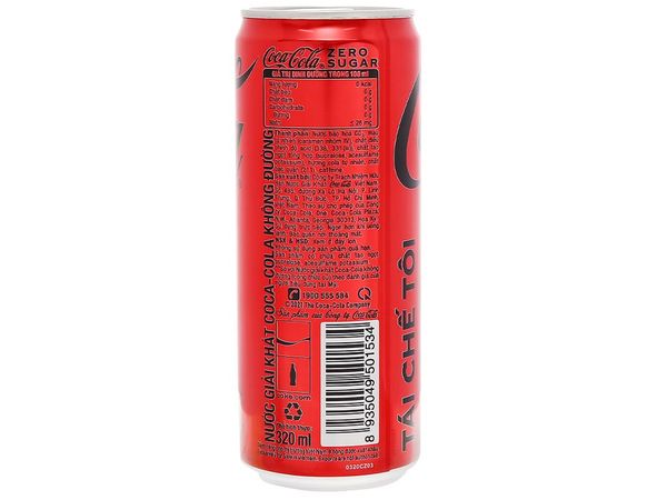 NGK Coca-Cola Zero - Lon 320ml – Siba Food Hà Nội