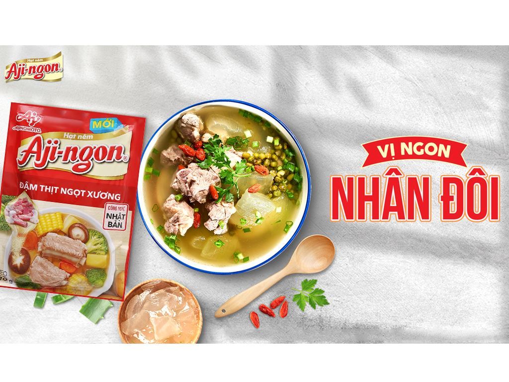 Hạt Nêm Heo Ajingon Gói 170g – Siba Food Hà Nội
