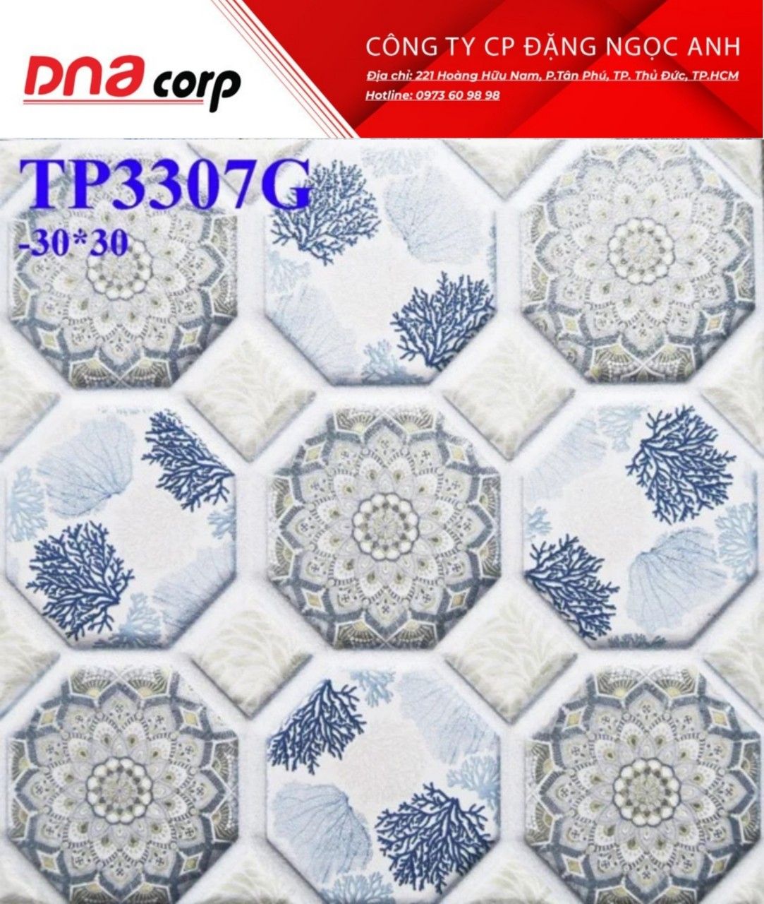 Gạch lát nền TP 3307G – dnacorp