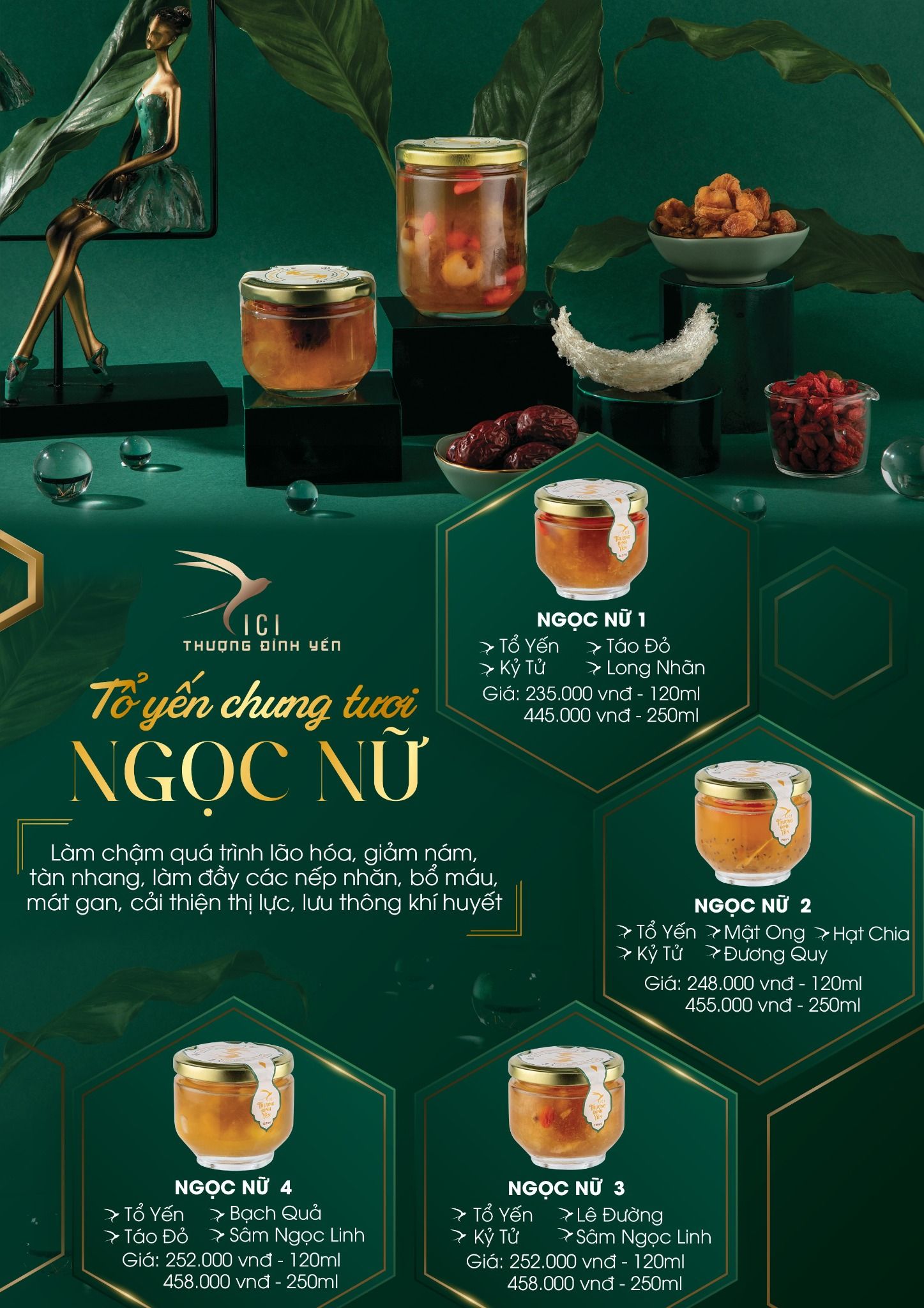 Yến Chưng Ngọc Nữ 4 – CiCi - Thượng Đỉnh Yến