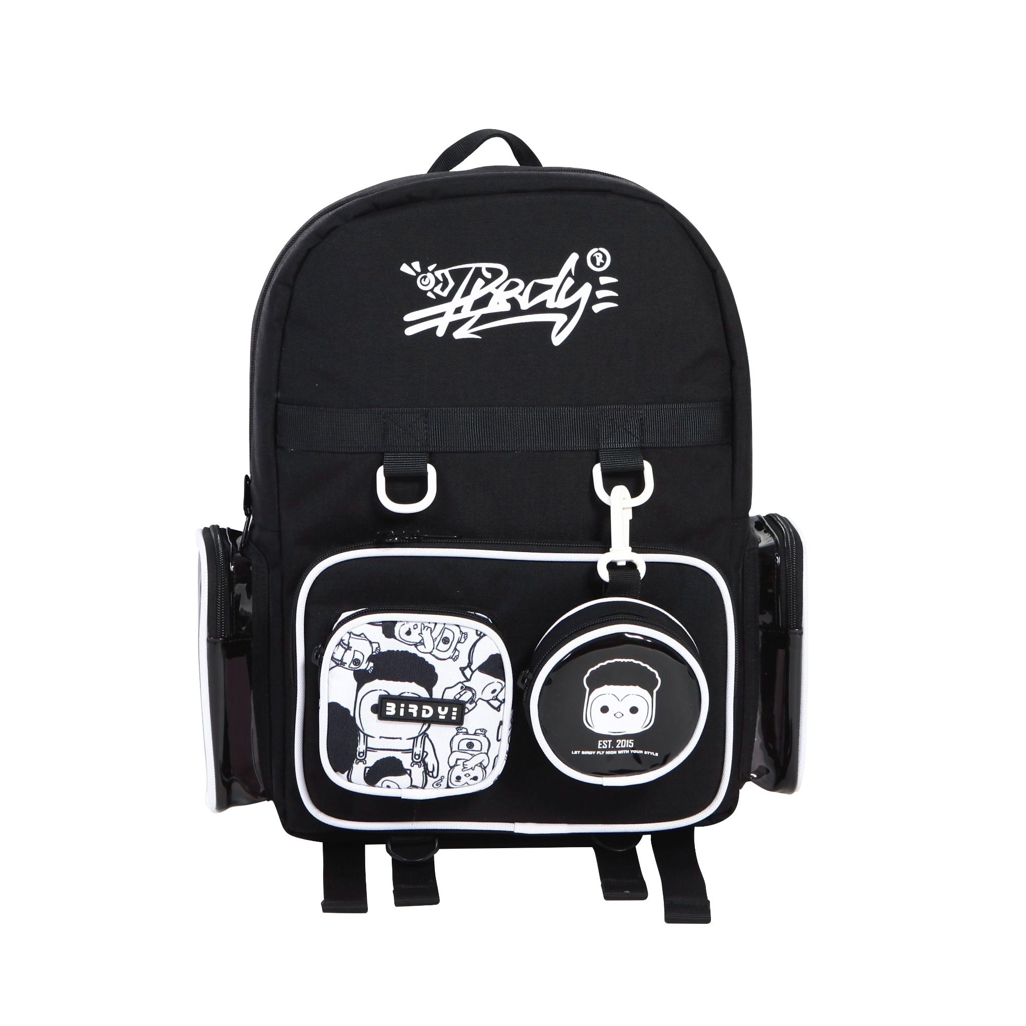 BALO BIRDYBAG LUDO KING AVAILABLE BACKPACK- Penguin white