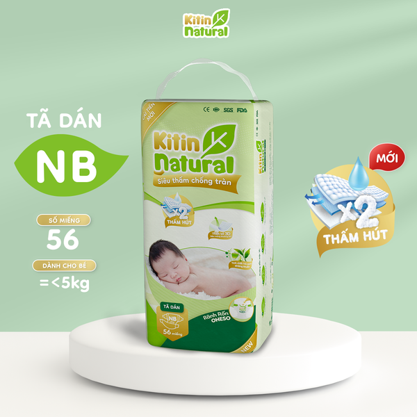 Kitin Natural Newborn – Tã bỉm Kitin Natural