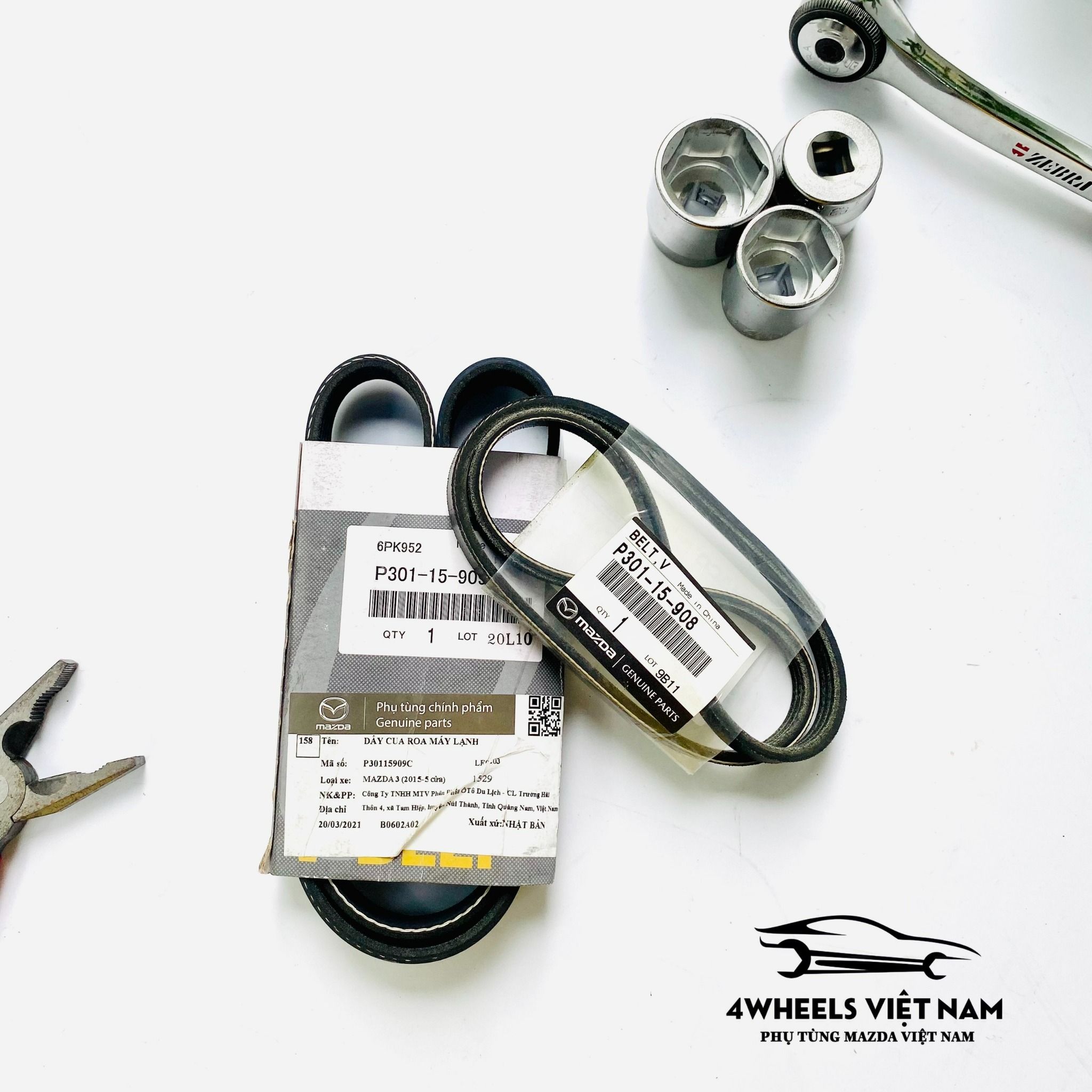 Combo bảo dưỡng xe Mazda – Phụ tùng Mazda Việt Nam