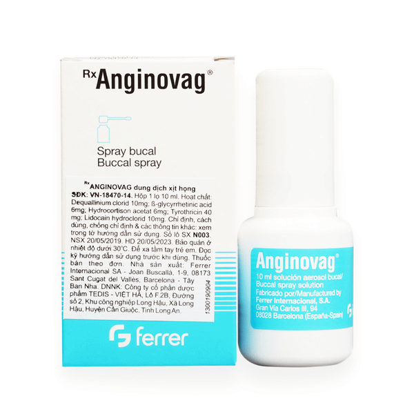 Anginovag – VIETHA PHARMA CORP