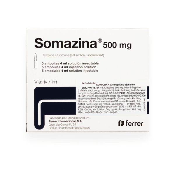 Somazina 500mg INJ – VIETHA PHARMA CORP