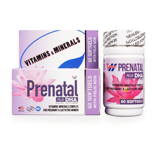 VH-Prenatal Plus DHA (Hộp 60 viên) – VIETHA PHARMA CORP
