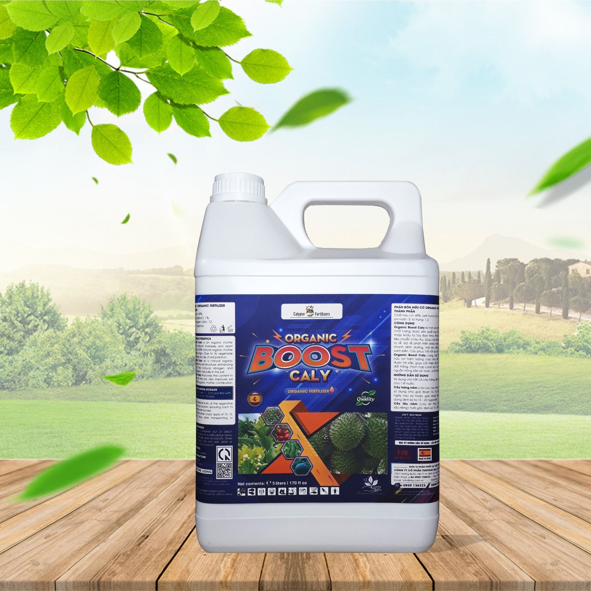 ORGANIC BOOST CALY – Phân bón Đại Hùng
