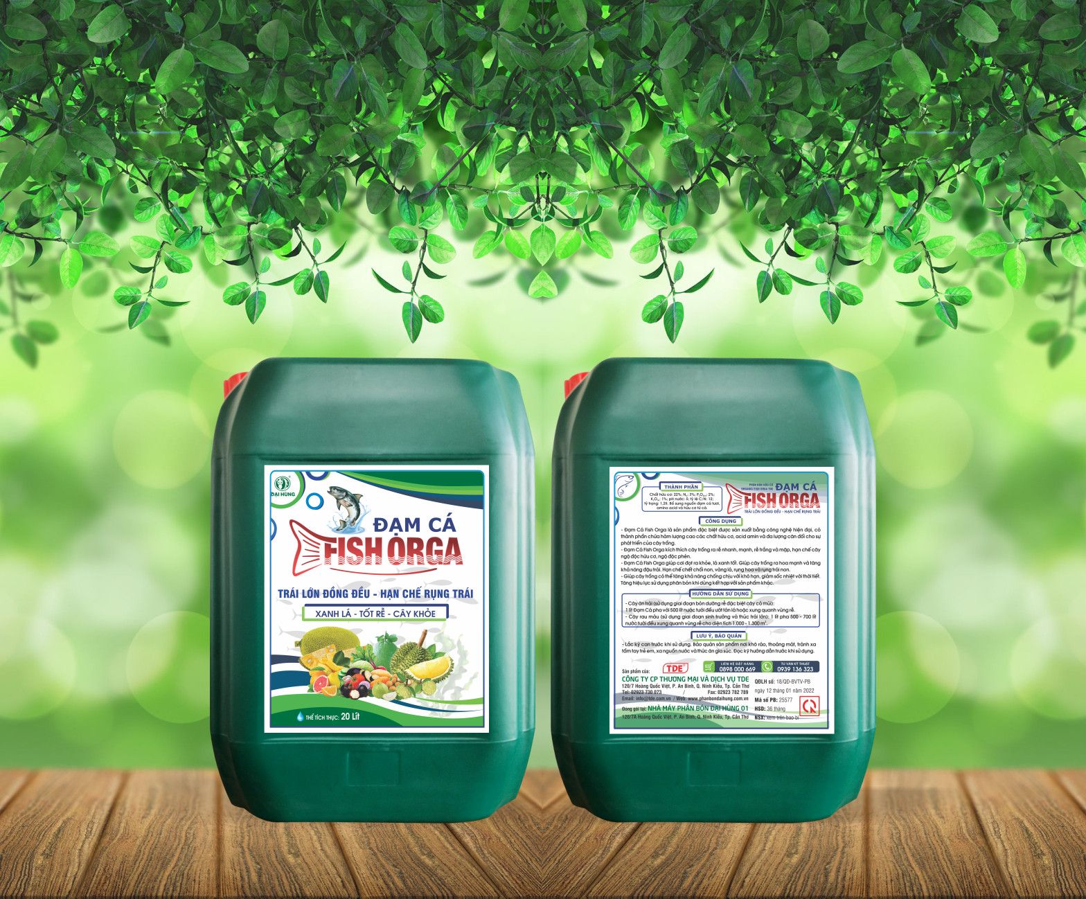 ĐẠM CÁ - FISH ORGA – Phân bón Đại Hùng