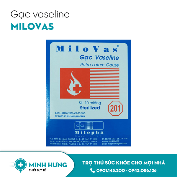 Gạc Vaseline – Thiết Bị Y Tế Minh Hưng