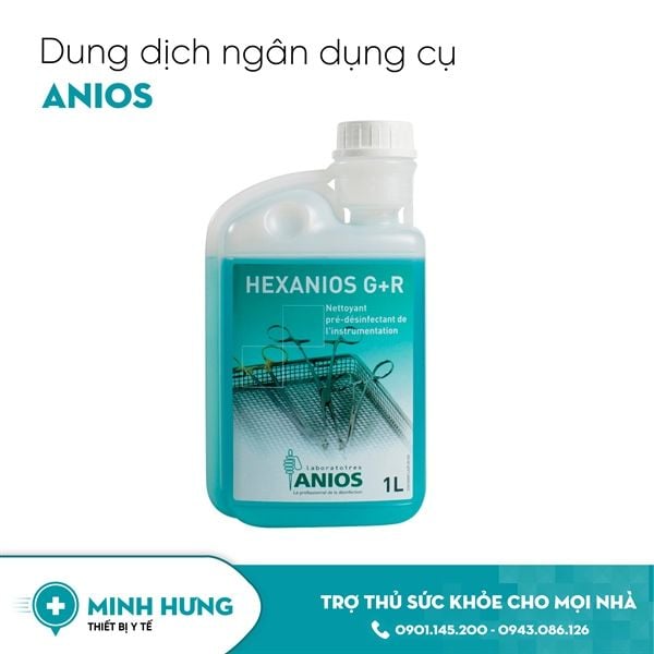 Dung dịch rửa dụng cụ y tế Anios – Thiết Bị Y Tế Minh Hưng