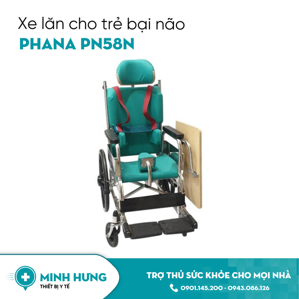 Xe Lăn Trẻ Khuyết Tật PN58 IL(Cái) Thiết Bị Y Tế Minh Hưng Đà Nẵng