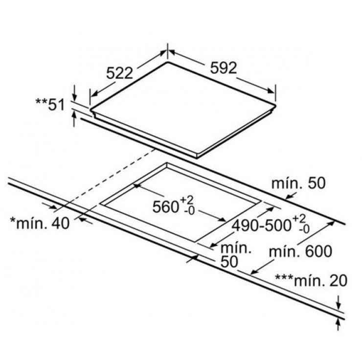 Bếp từ Bosch 3 vùng nấu PUC631BB5E – kitchenkingvn