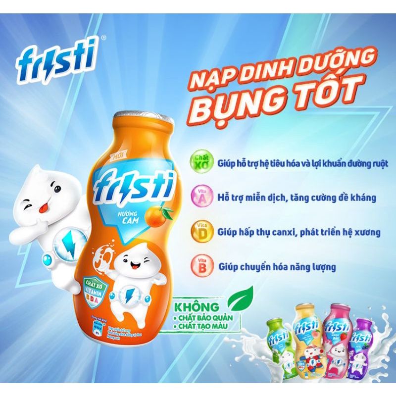 Sữa chua uống Fristi hương Cam 80ml test – embébò