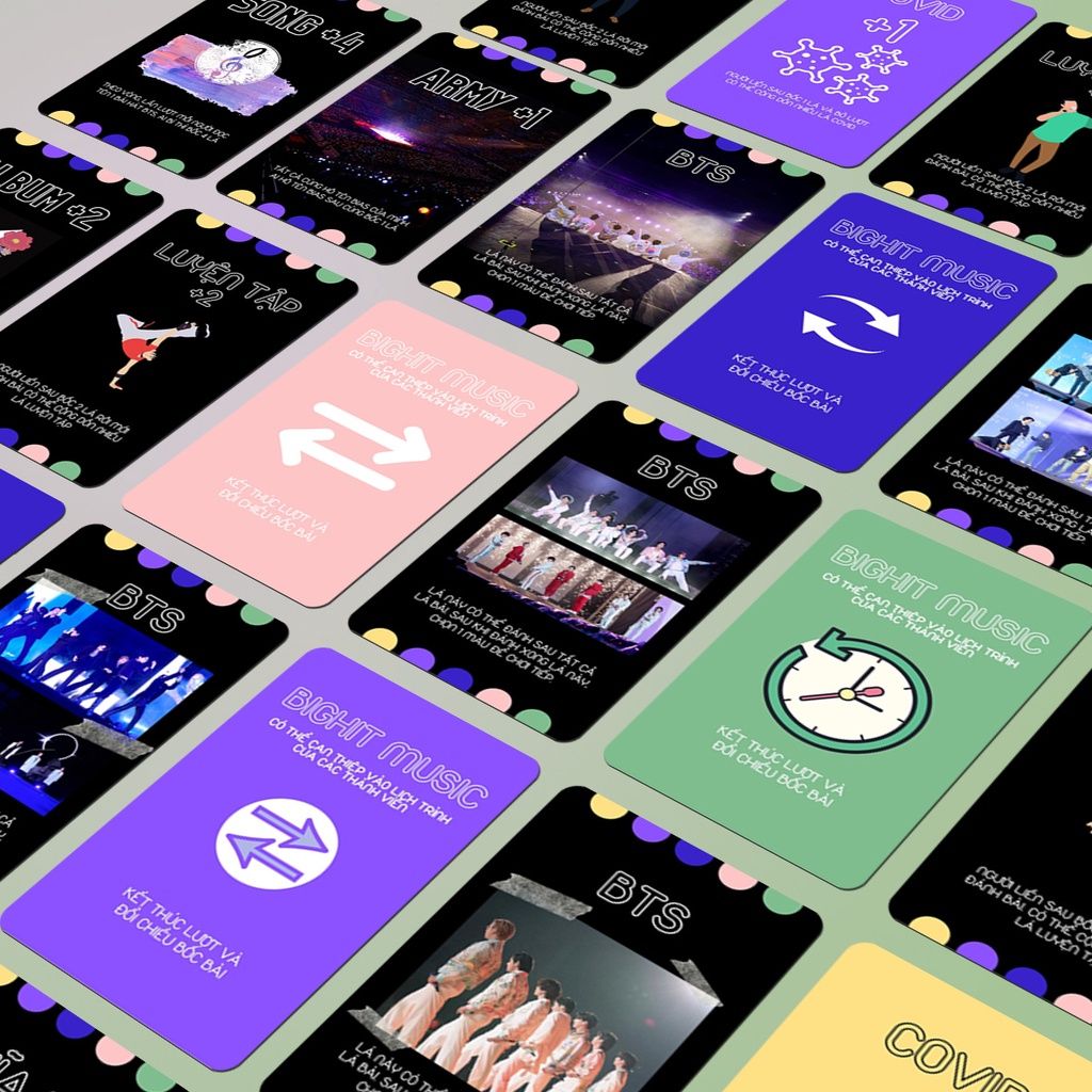 Bộ trò chơi BTS GAME – KPOP ALL STARS