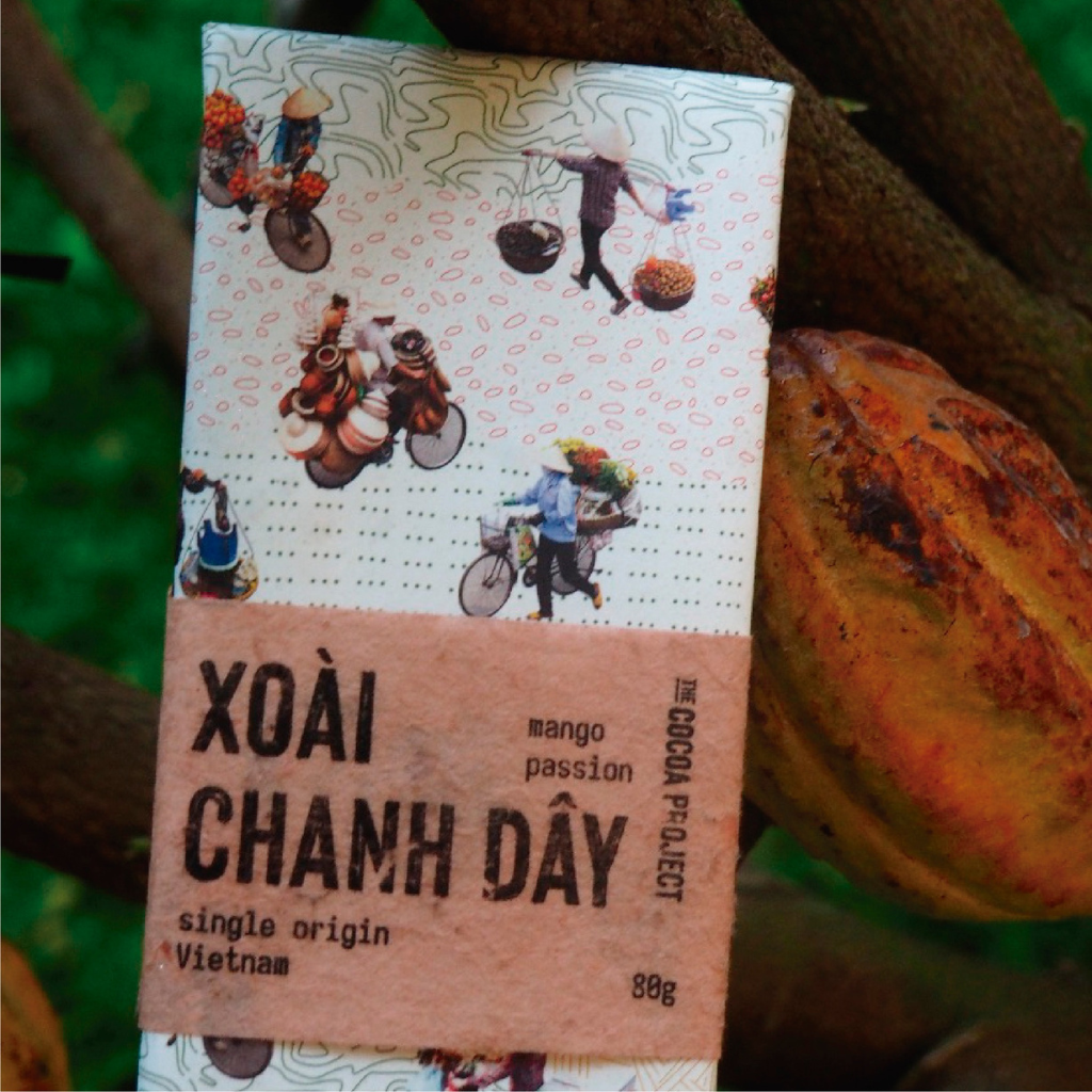 CocoaProject Mango Passion White Chocolate|Vietnamese Chocolate|Lokal