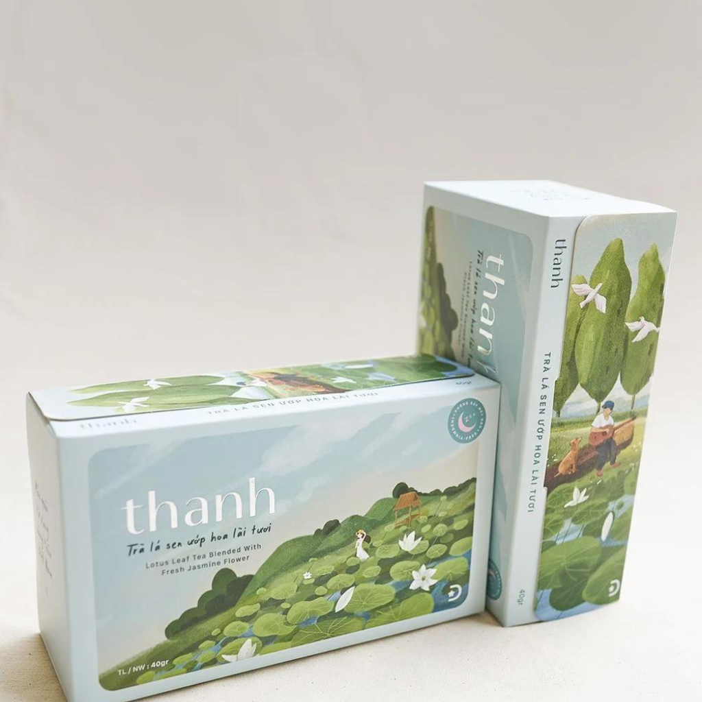Dat Phu Lotus Leaf Tea with Jasmine Flower | Vietnamese Tea | Lokal.vn