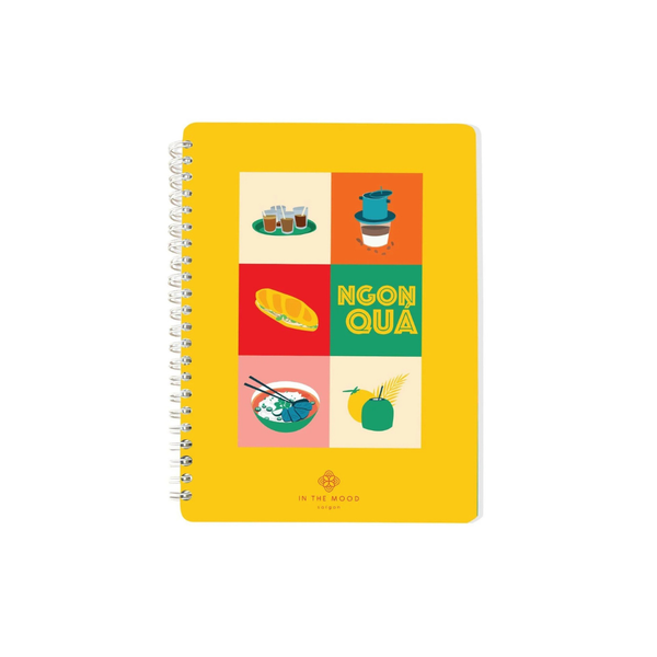 In the Mood Saigon Notebook Ngon Qua | Vietnamese Souvenir | Lokal.vn