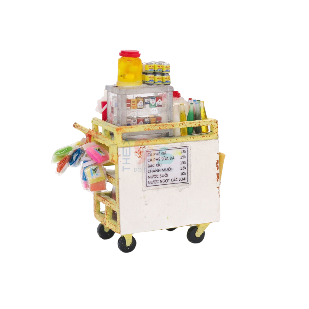 The 90s DIY Street Vendor Cart - Coffee Cart | Souvenir | Lokal.vn