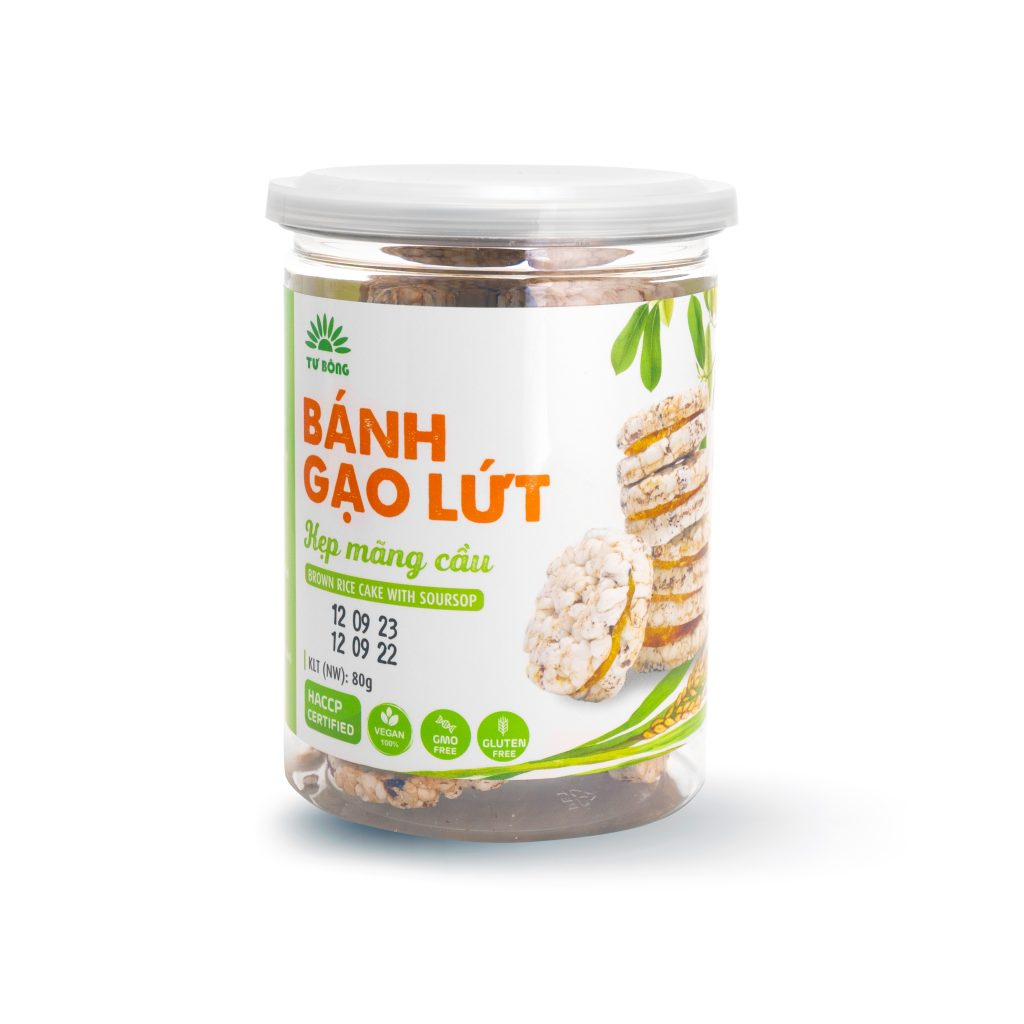 Tư Bông Brown Rice with Custard Apple | Vietnamese Snacks | Lokal.vn