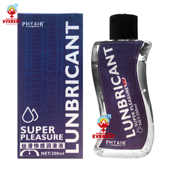 Gel bôi trơn gốc nước mượt mịn Phyair Super Pleasure 200ml