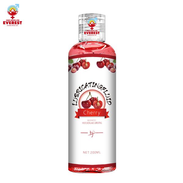 Gel bôi trơn hương Cherry Lubricatingfluid 200ml