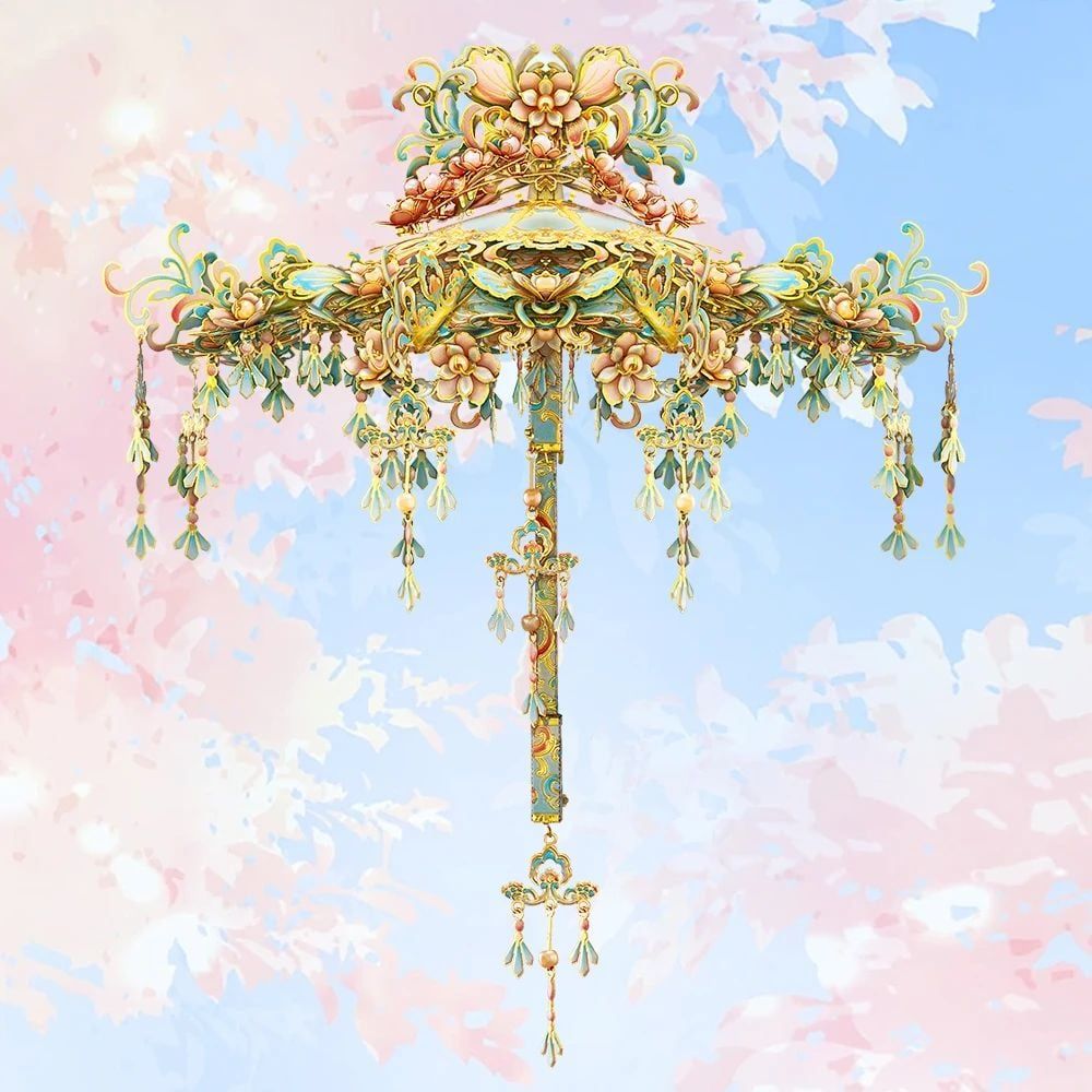 Mô Hình Kim Loại Lắp Ráp 3D Piececool Hoa Gian Tán - Tố Hồi (301 mảnh ...