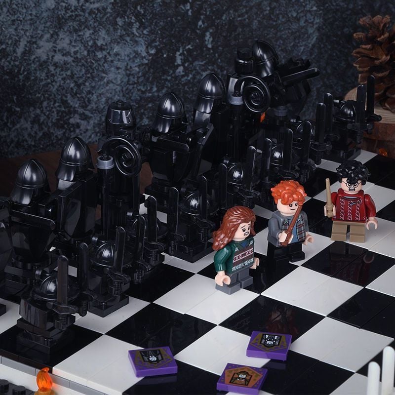 Mô Hình Nhựa 3D Lắp Ráp Harry Potter Bàn Cờ Vua Hogwarts (876 mảnh ...