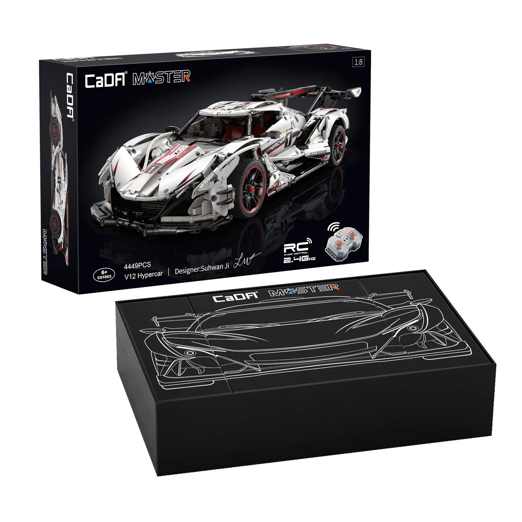 Mô Hình Nhựa 3d Lắp Ráp Cada Master Siêu Xe Apollo Ie C61053 4449 Mản Artpuzzlevn