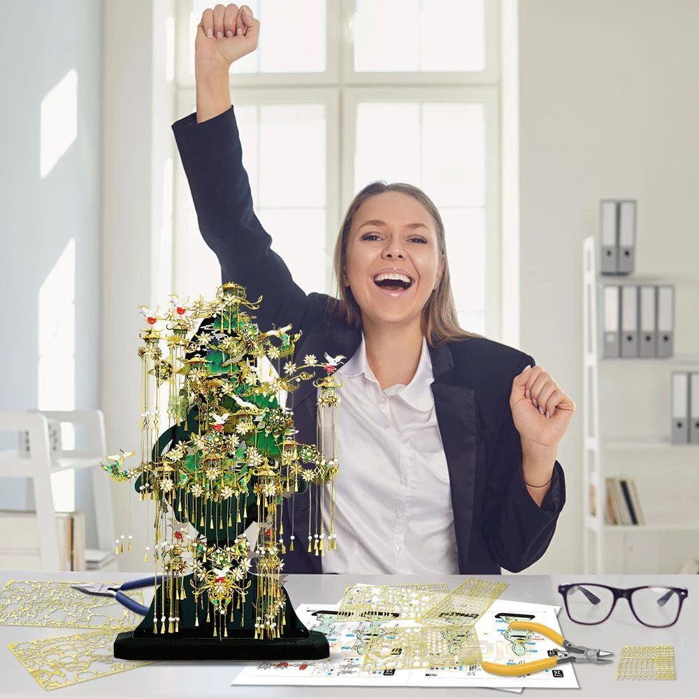 Mô Hình Kim Loại 3D Lắp Ráp Piececool Qing Shan Dai P216-GN - MP1121 ...