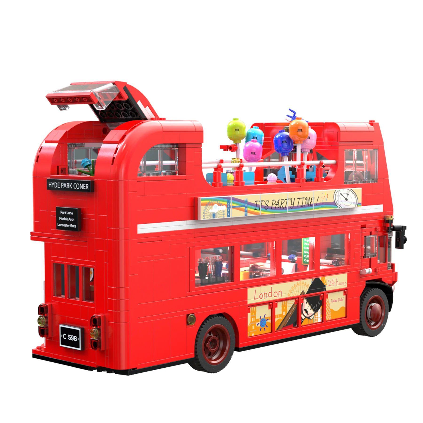 Mô Hình Nhựa 3D Lắp Ráp CaDA Master Xe Buýt Hai Tầng Luân Đôn C59008 ...