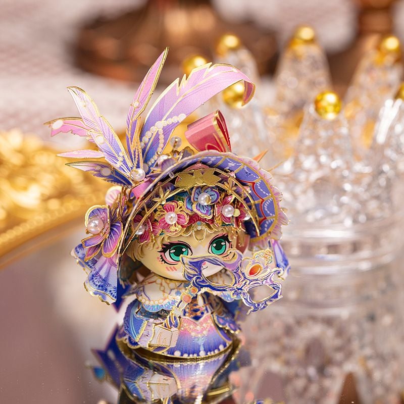 Mô Hình Kim Loại Lắp Ráp 3D MU Juliet Masque Cat YM-N146-K – ArtPuzzle.vn