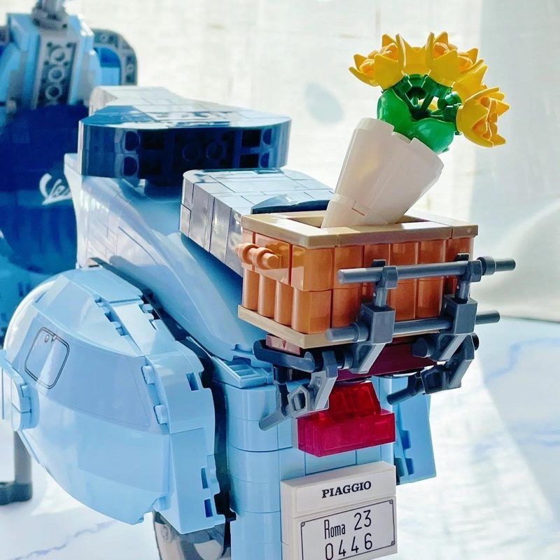 Mô Hình Nhựa 3D Lắp Ráp Xe Vespa 125cc Cổ Điển 65566 (1106 mảnh) - LG0 ...