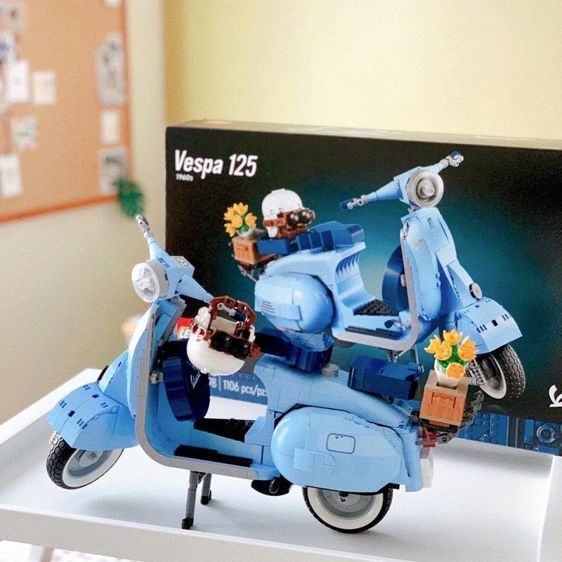 Mô Hình Nhựa 3D Lắp Ráp Xe Vespa 125cc Cổ Điển 65566 (1106 mảnh) - LG0 ...