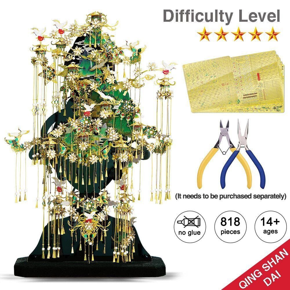 Mô Hình Kim Loại 3D Lắp Ráp Piececool Qing Shan Dai P216-GN - MP1121 – ArtPuzzle.vn