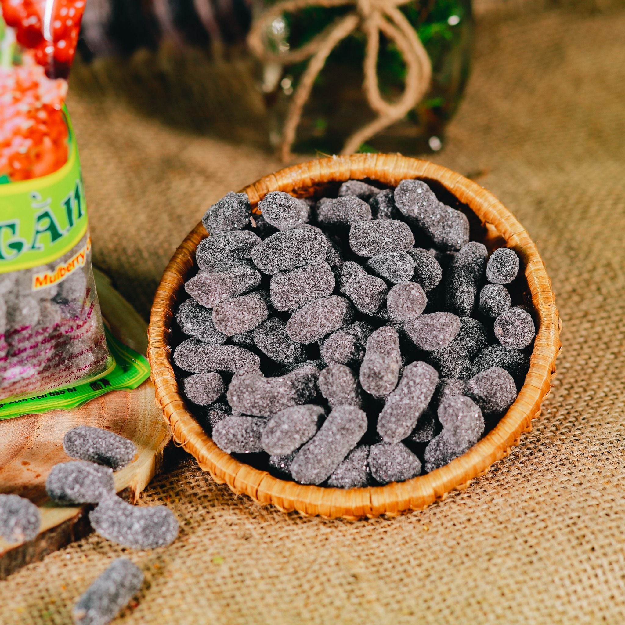 Keo dau tam-Mulberry candy – Đặc Sản Mai Quỳnh Đà Lạt