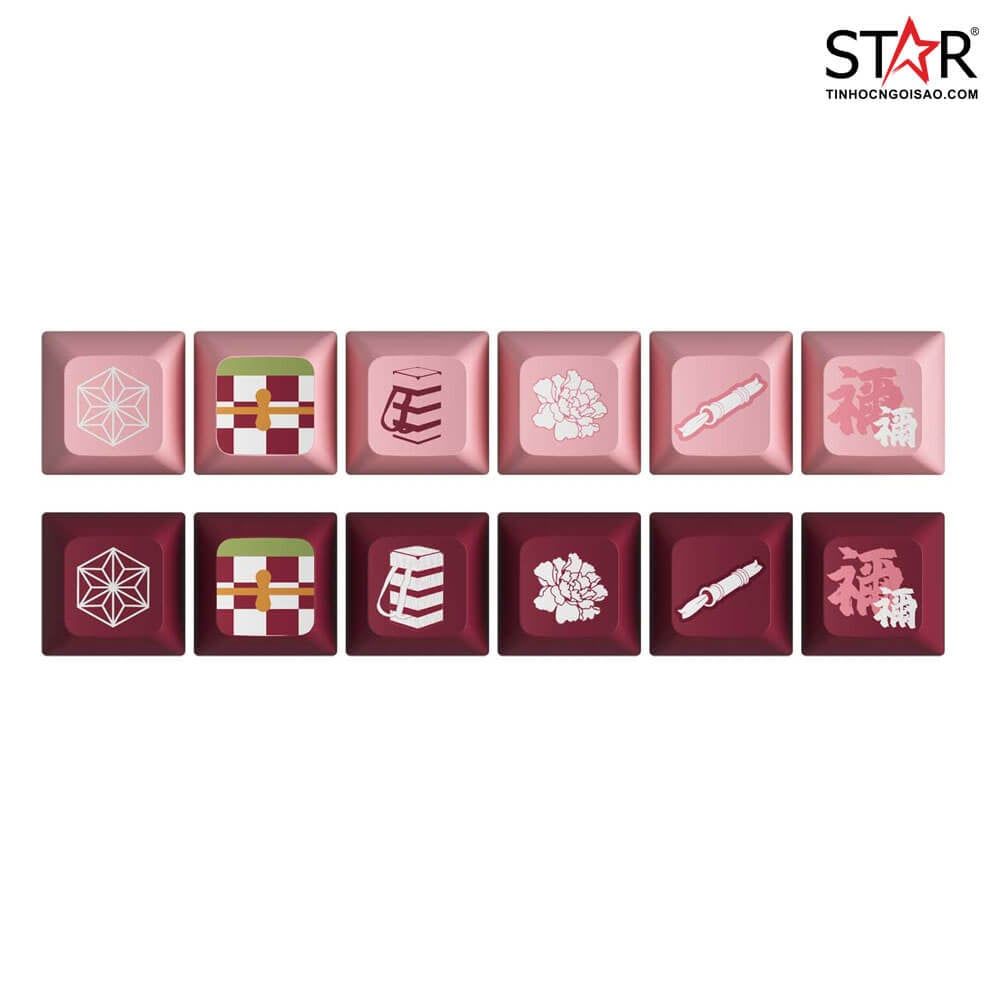 Bàn Phím Akko 5108B Plus Demon Slayer - Kamado Nezuko (Akko cs switch ...