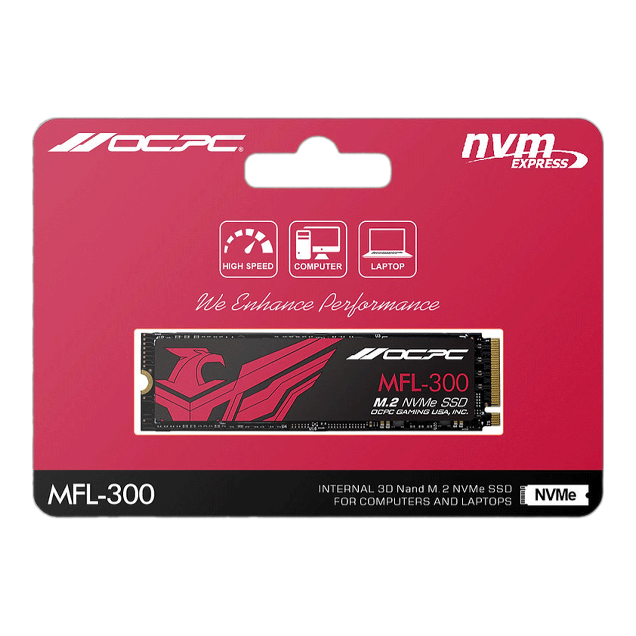 Ổ cứng SSD OCPC MFL-300 M.2 NVMe Gen 3x4 OCPC 256GB – TINHOCNGOISAO.COM