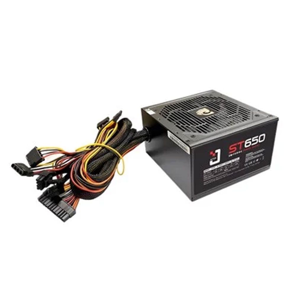 Nguồn Jetek J Series 650W Plus (ST650 POWER SUPPLY ATX 12V PFC ...