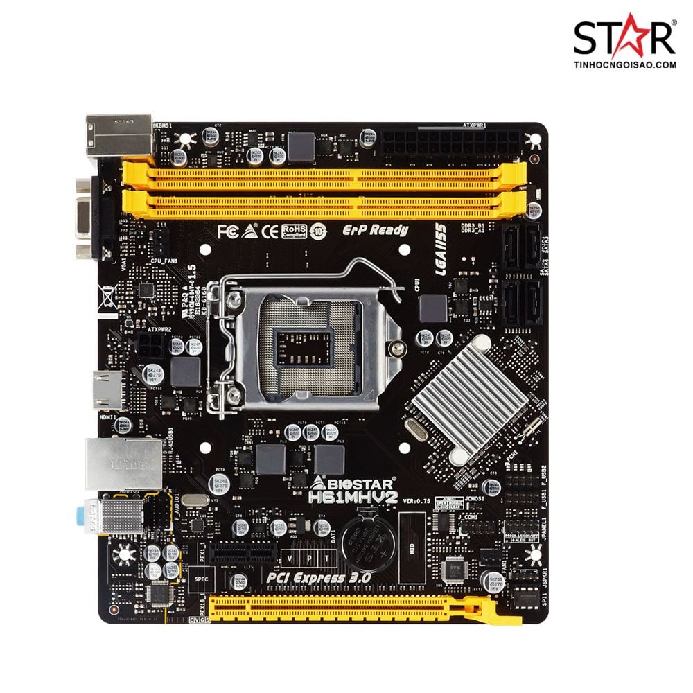 Mainboard Biostar H61 QSD – TINHOCNGOISAO.COM