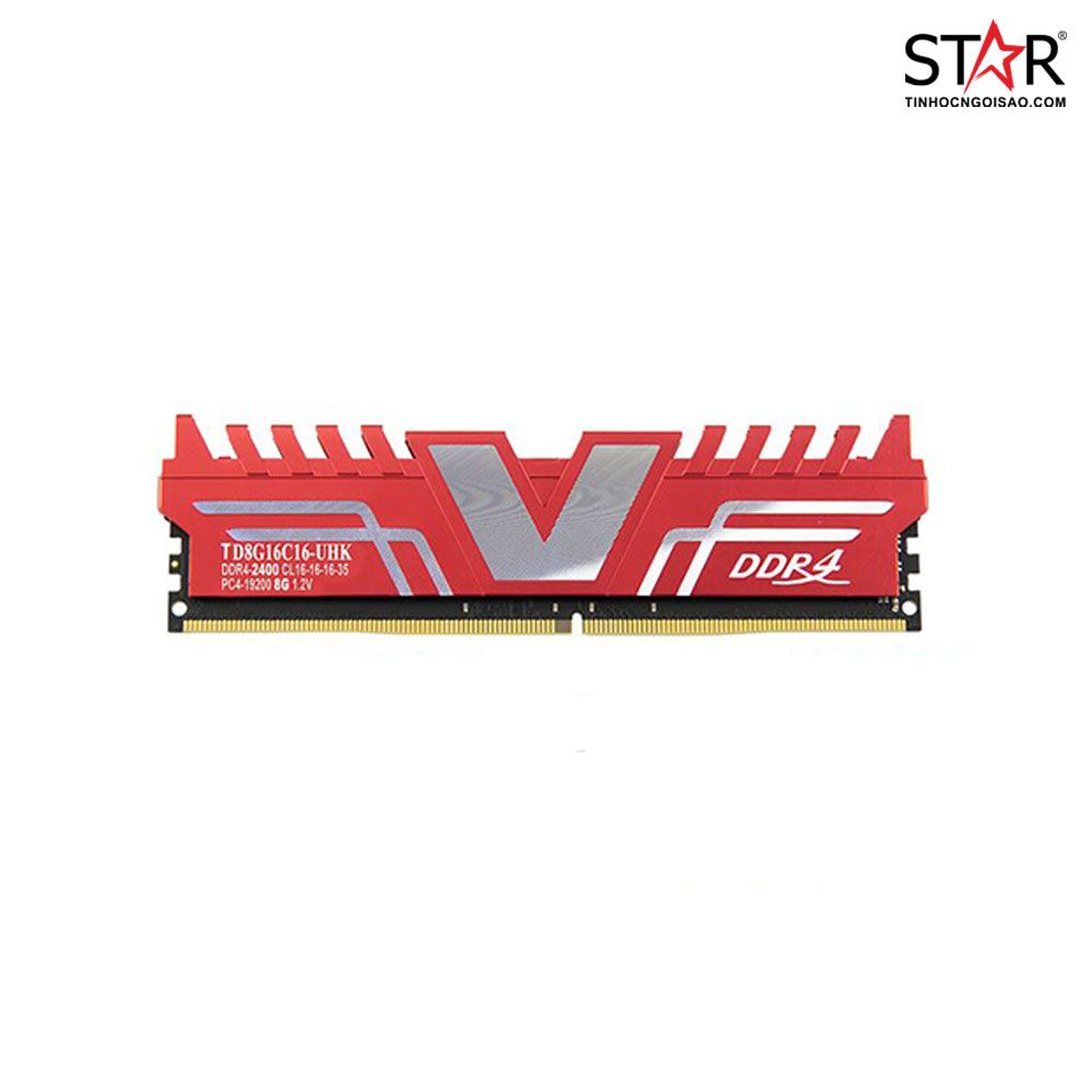 Ram V-Color 8G DDR4 2400MHz (Tản Nhiệt). QSD – TINHOCNGOISAO.COM