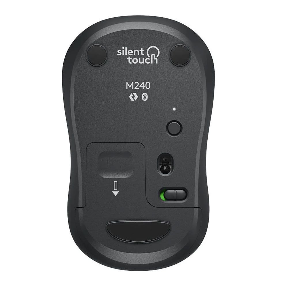 Chuột Logitech không dây M240 Silent/Bluetooth; Màu Đen – TINHOCNGOISAO.COM