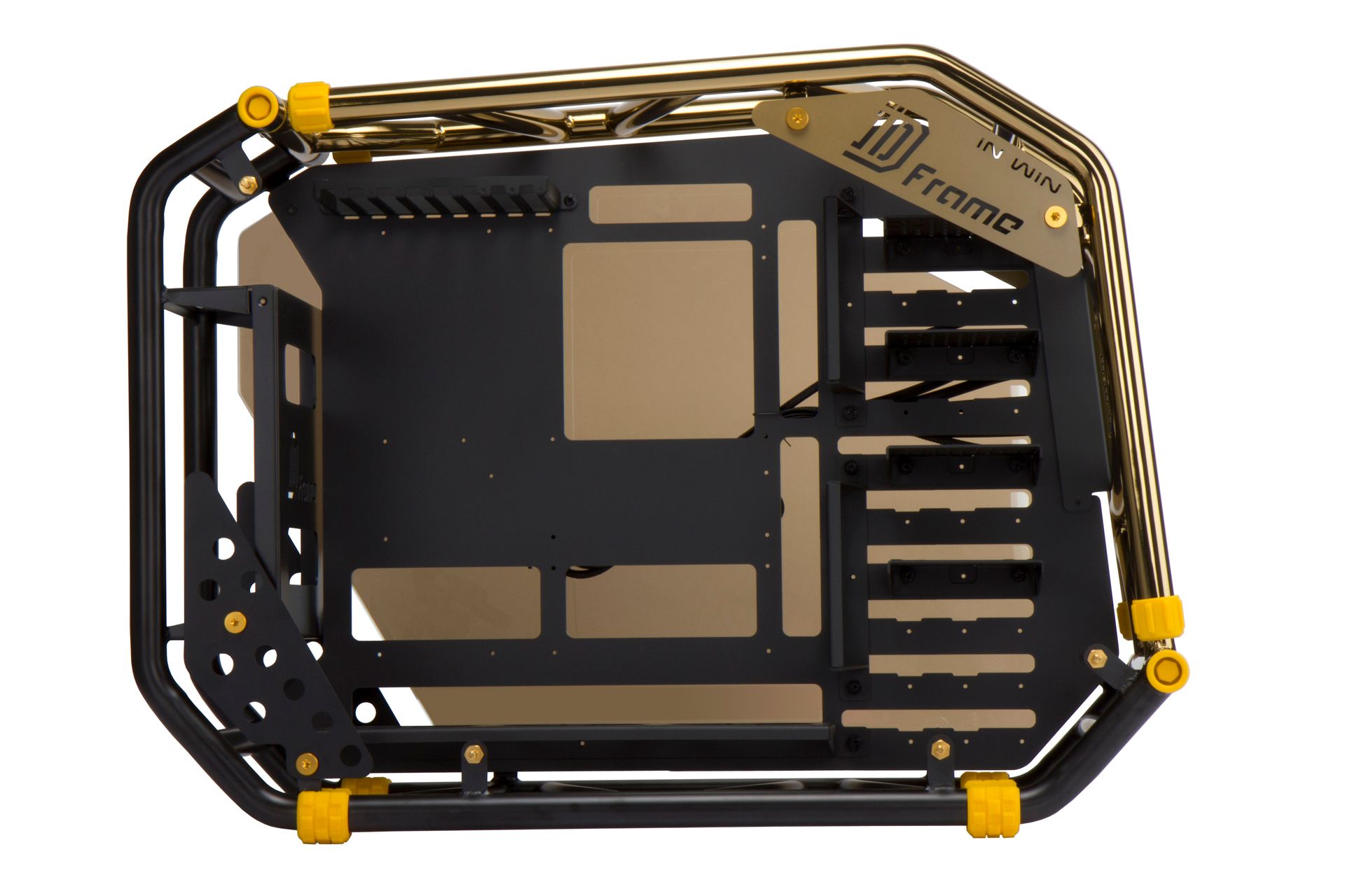 Thùng máy Case INWIN D-Frame 2.0 Gold Limited Edition – TINHOCNGOISAO.COM