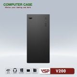 Thùng máy Case VSP V200 - Đen – TINHOCNGOISAO.COM