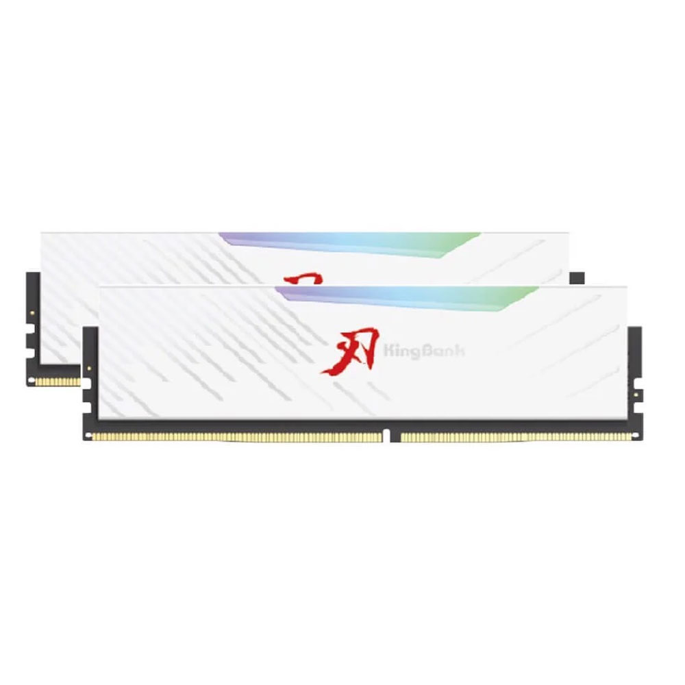 Ram DDR4 32GB (2x16GB) 3600Mhz Kingbank Sharpblade RGB Tản Nhiệt Trắng ...