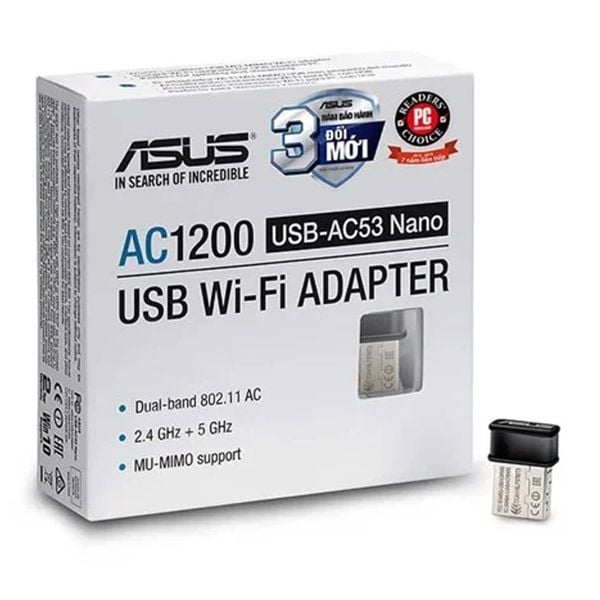 USB Thu WiFi 5 ASUS USB-AC53 Chuẩn AC1200 – TINHOCNGOISAO.COM