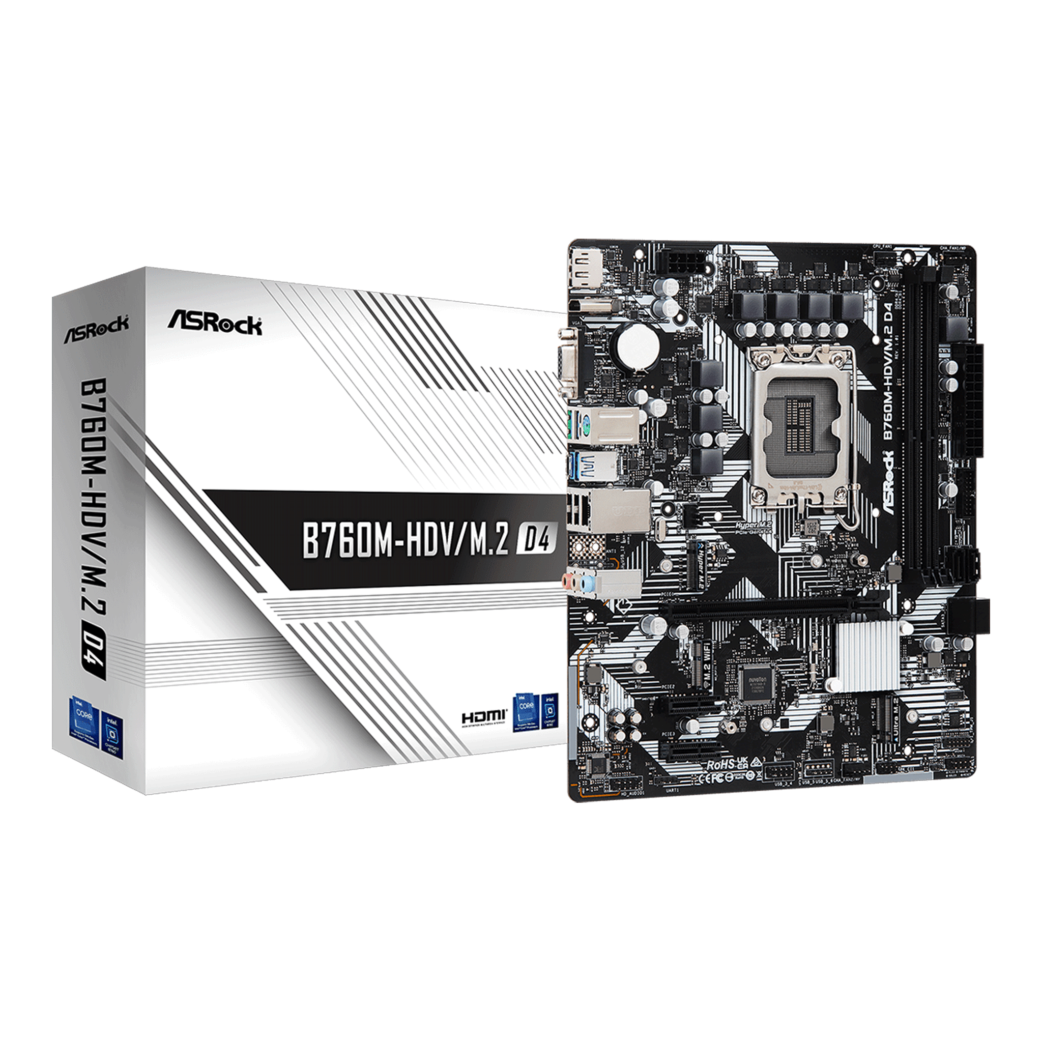 Mainboard ASRock B760M-HDV/M.2 D4 – TINHOCNGOISAO.COM