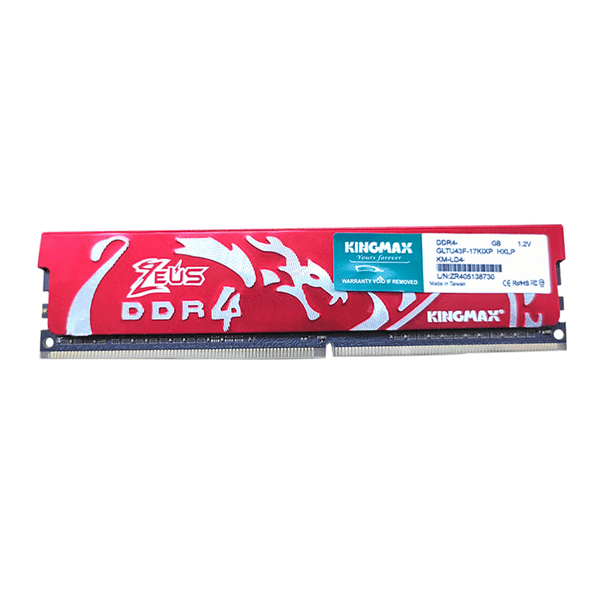Ram Kingmax Zeus Dragon 8GB DDR4 Tản nhiệt (QSD) – TINHOCNGOISAO.COM