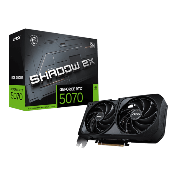 Card màn hình VGA MSI GeForce RTX™ 5070 12G SHADOW 2X OC ...