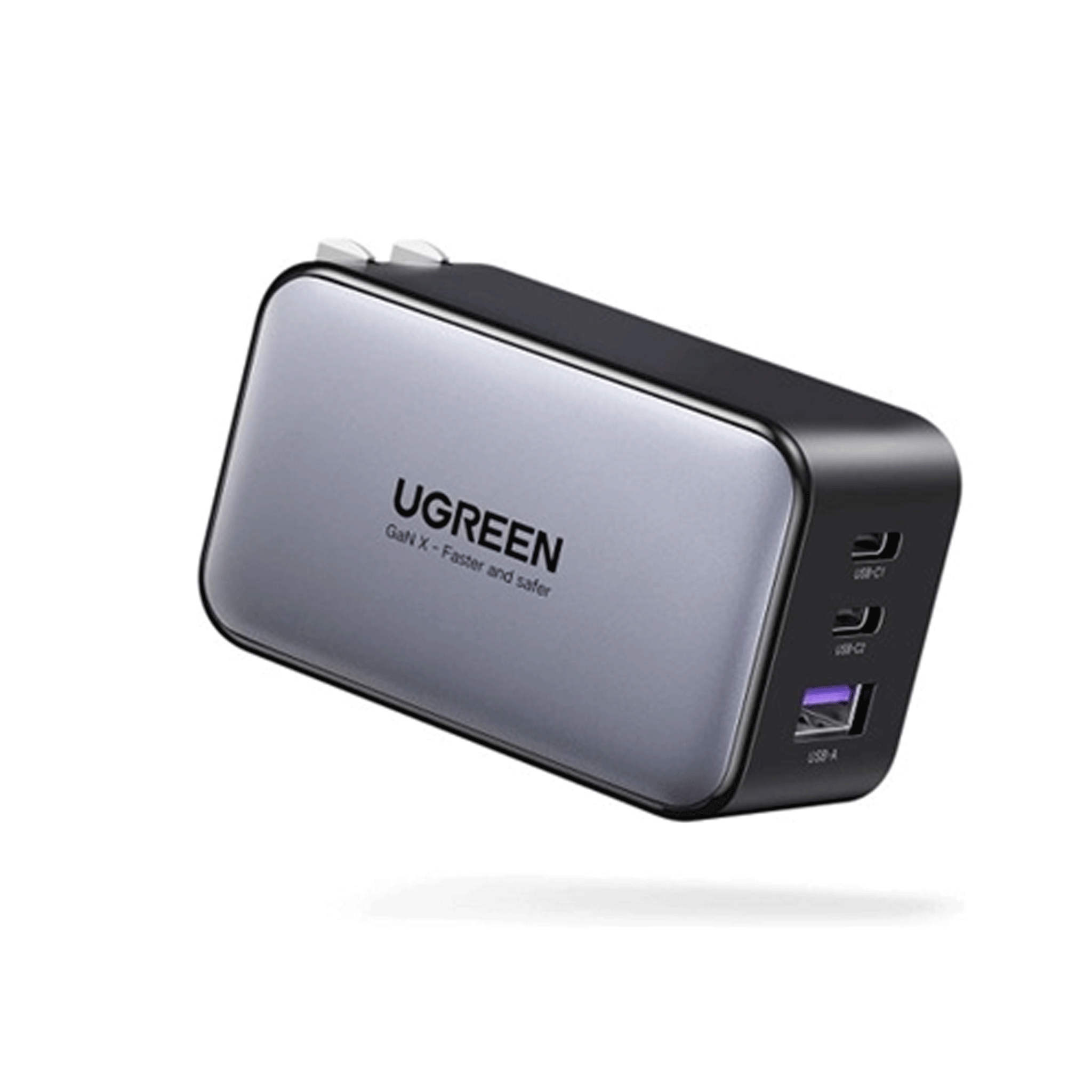Củ sạc nhanh Ugreen 10334 65W GaN 3 cổng | USB Type-C x2, USB Type A x – TINHOCNGOISAO.COM