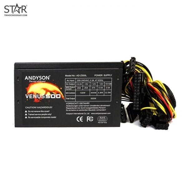 Nguồn Andyson 500W Cũ – TINHOCNGOISAO.COM